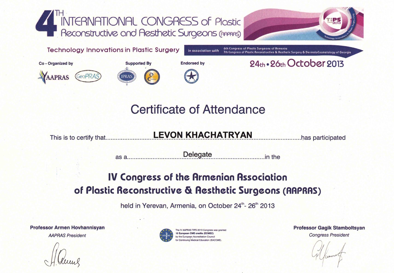 Dr. Levon Grigor Khachatryan